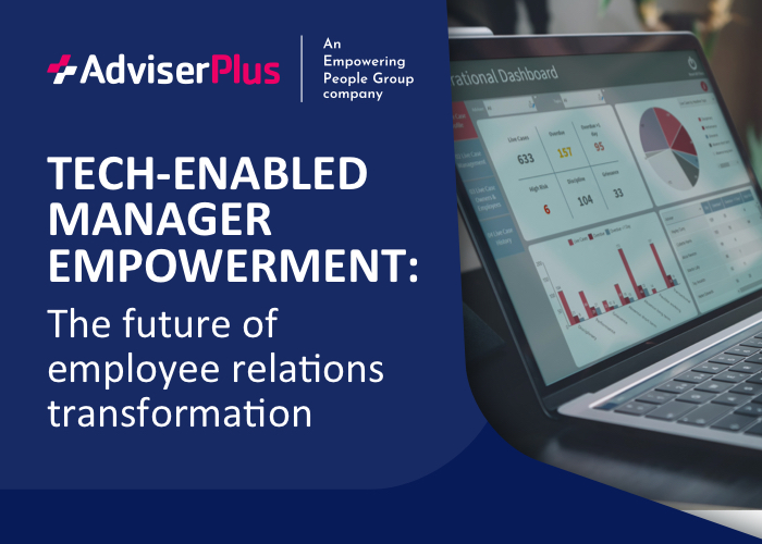 Tech-enabled manager empowerment: Employee relations transformation