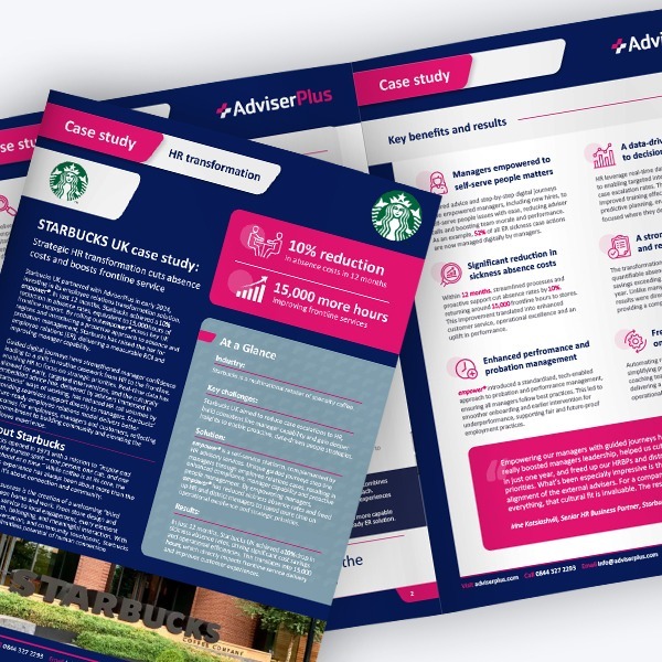 Starbucks UK HR transformation case study